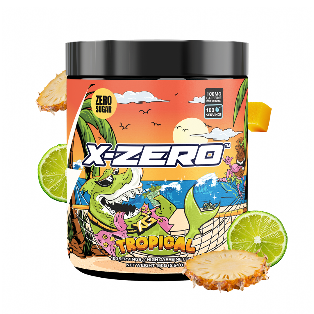 X-Zero Tropical (160g / 100 Servings) – X-Zero Energy UK