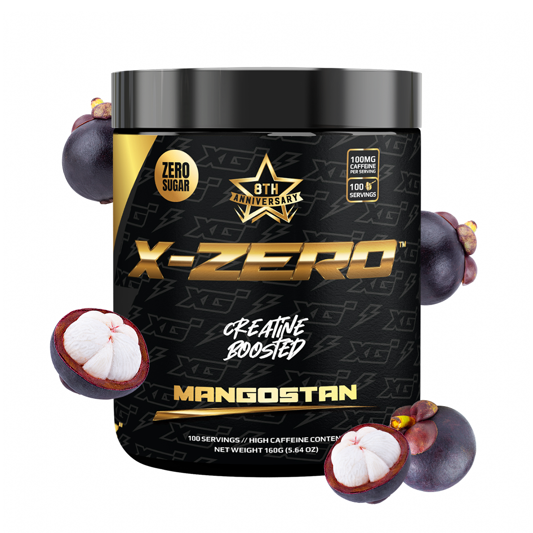 8th Anniversary 🎉 Mangostan X-Zero With Creatine (160g / 100 Servings) – X-Zero Energy UK