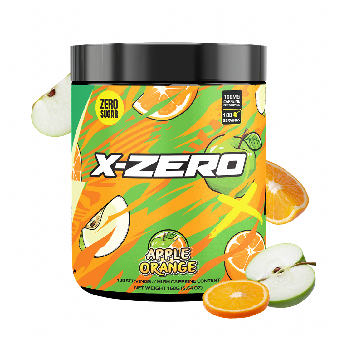 X-Zero Apple Orange (160g / 100 Servings) – X-Zero Energy UK
