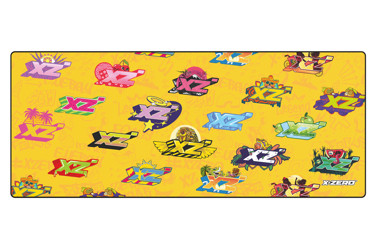 X-Zero Pattern mousepad (1100x450mm) – X-Zero Energy UK